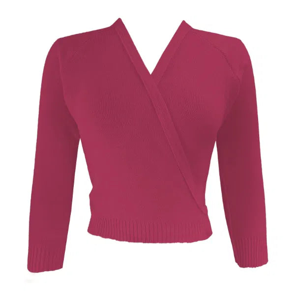 Crossover knitted cardigan wrap – Jamzz