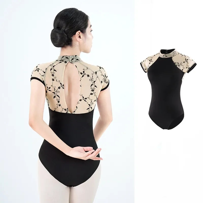 The Eloise Leotard - Embroidered Raglan Sleeve - Bridgerton Collection ...